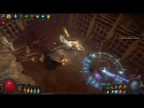 [POE 3.12] Lancing steel Deadeye t16 Chimera (강철 관통 데드아이) - YouTube