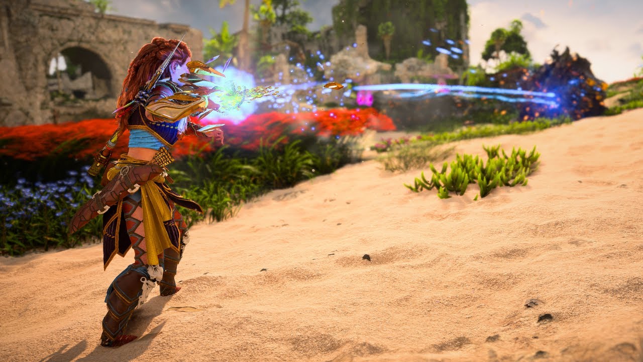 Specter Gauntlet Gameplay - Horizon Forbidden West: Burning Shores | 4K ...