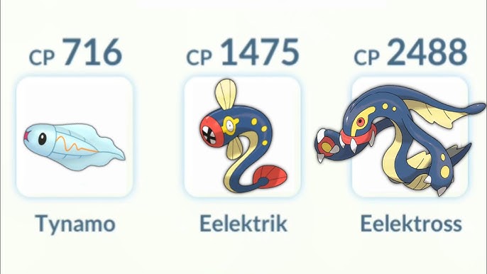 Tynamo Evolution Chart