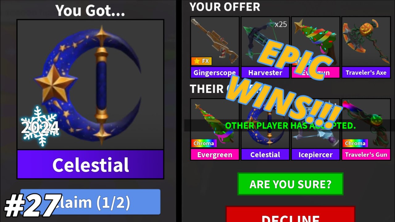 MM2 Trading Montage #27 (EPIC WINS!!!) - YouTube