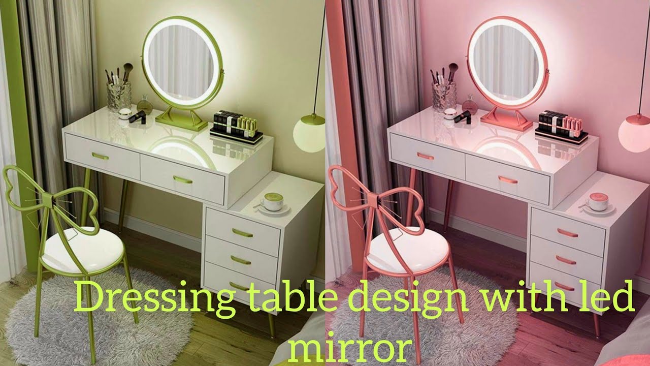 Latest dressing table design ideas mdf dressing table design ideas with ...