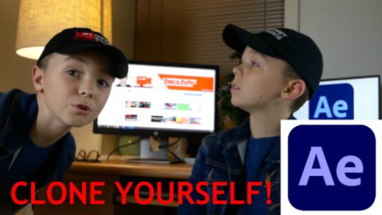 how to clone yourself! after effects tutorial - YouTube