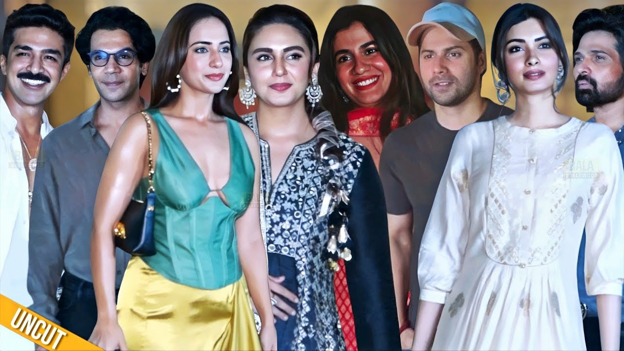 UNCUT - Huma Qureshi Eid Party | Varun Dhawan, Kusha Kapila, Diana Penty, Raj Kumar Rao, Shreya ...