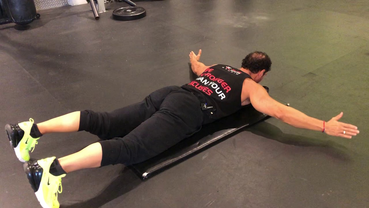 How to perform ATWY Posterior Body Warm up - YouTube