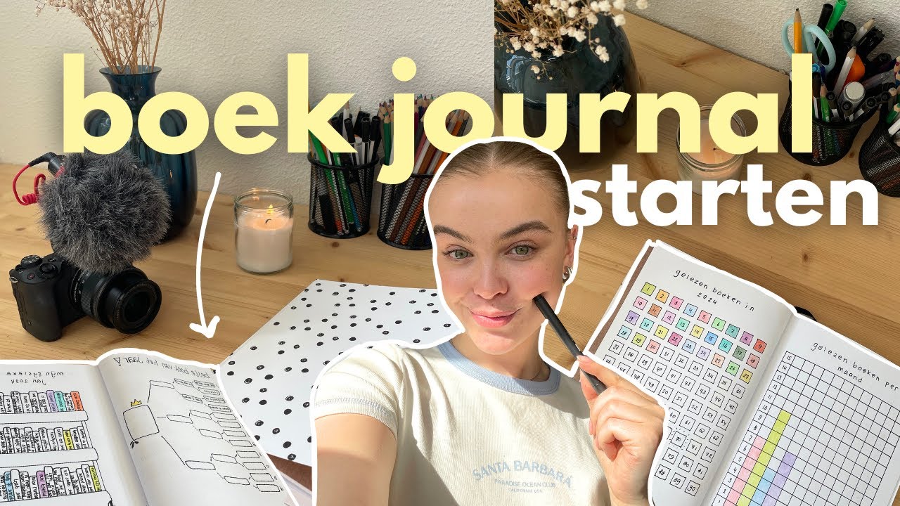 samen een boek journal starten! - YouTube