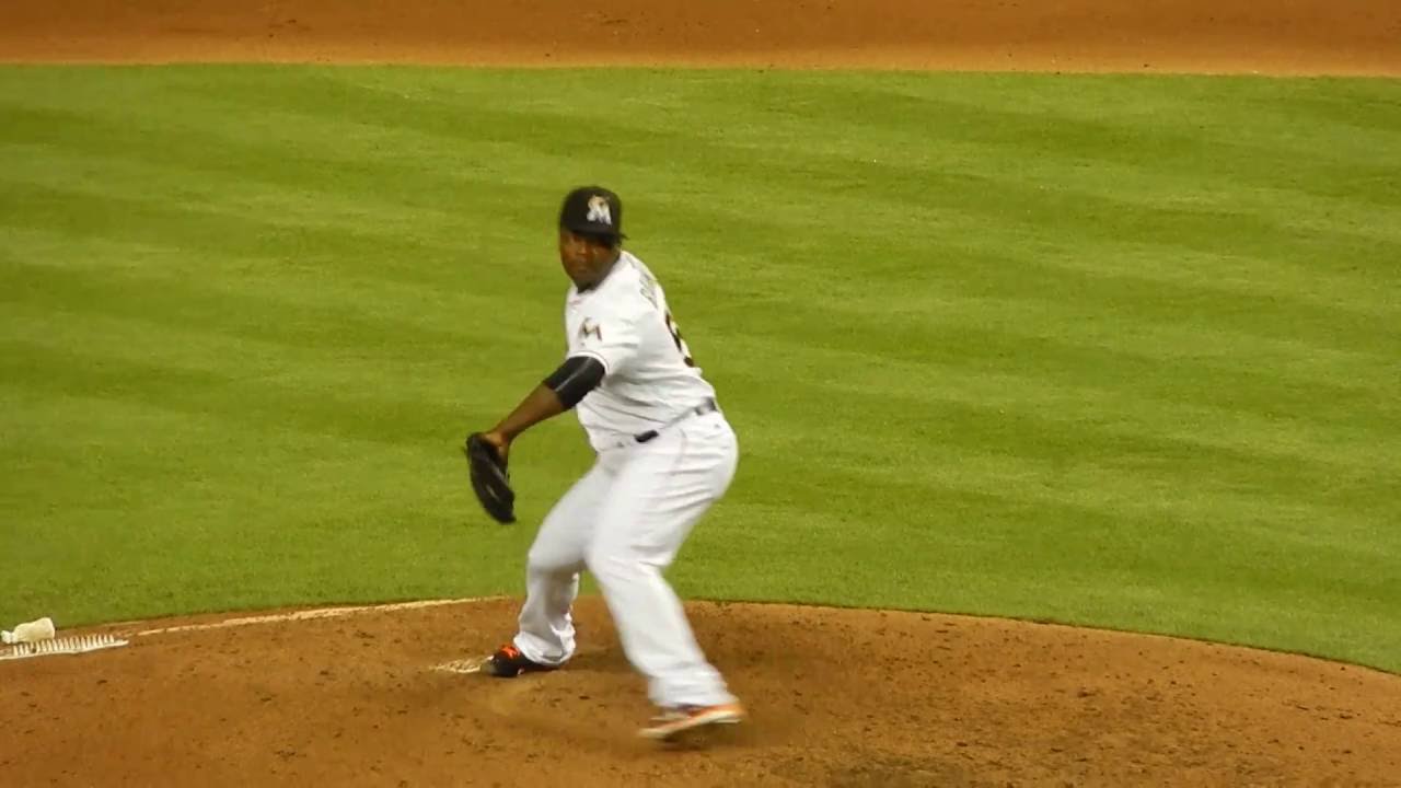 Marlins Fernando Rodney Pitching HD - YouTube