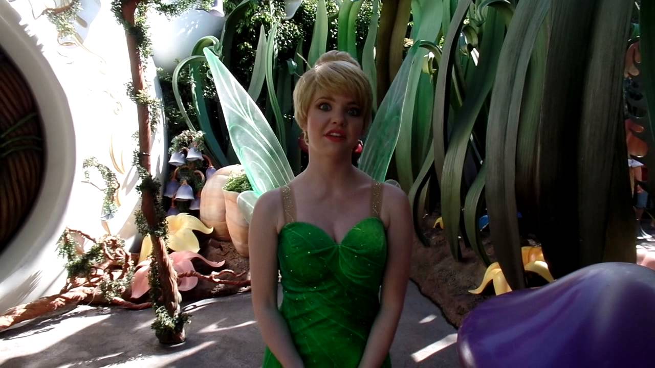 Tinkerbell saying hello to Brinley - YouTube