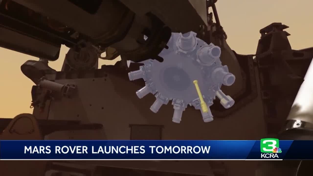 NASA set to launch Mars Perseverance rover - YouTube