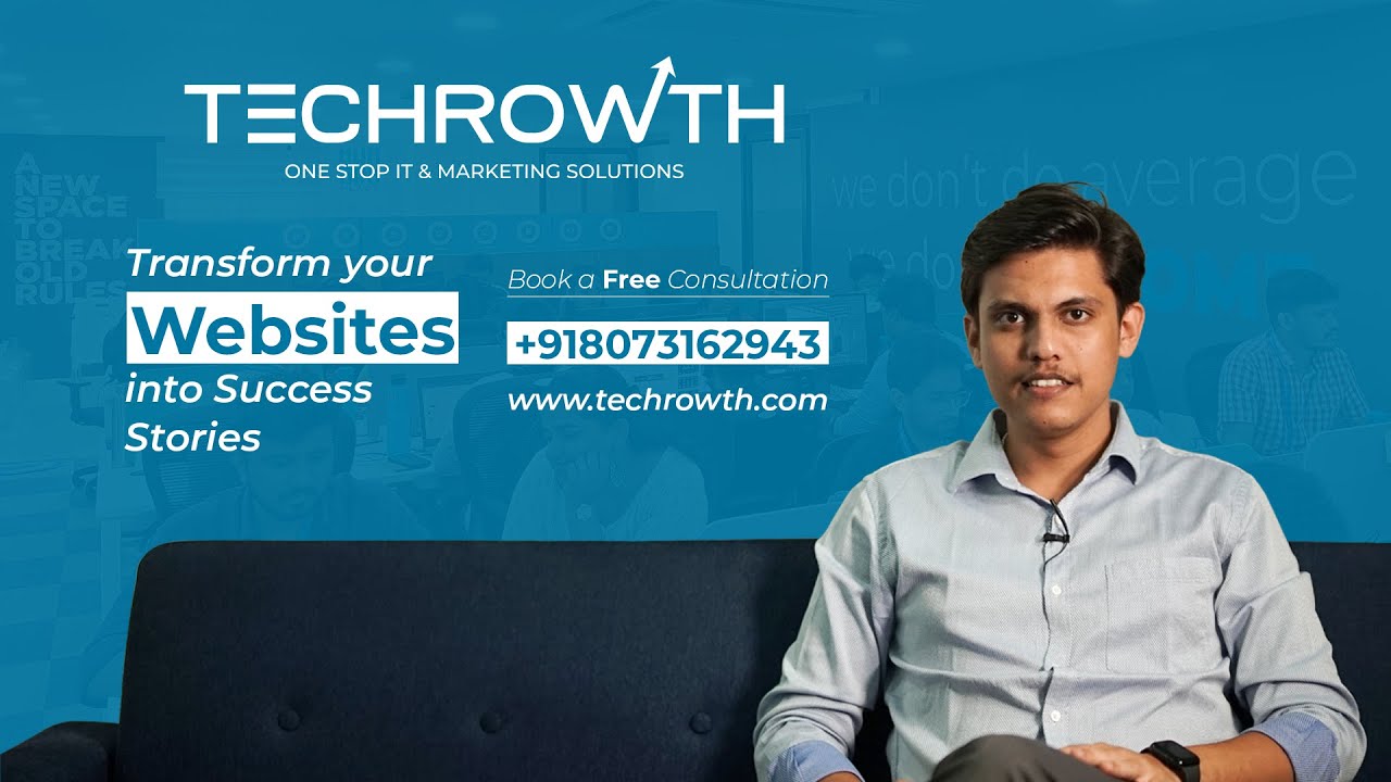 Techrowth - Your Partner for Web Development needs - YouTube