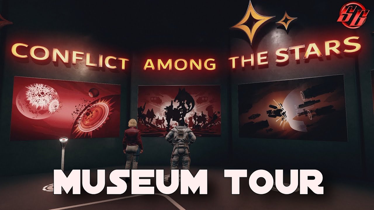 Starfield lore & history - United Colonies Museum Tour - YouTube