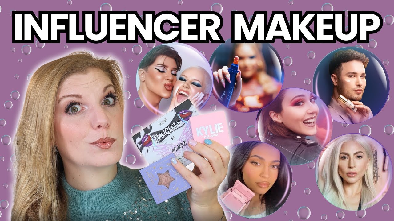 WIE GUT SIND INFLUENCER PRODUKTE? Livetest Full Face - YouTube