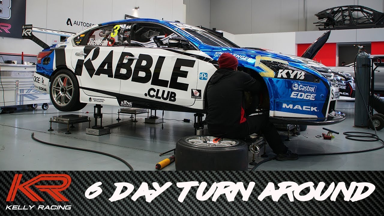 How to service a Supercar in 6 days | Inside Kelly Racing - YouTube