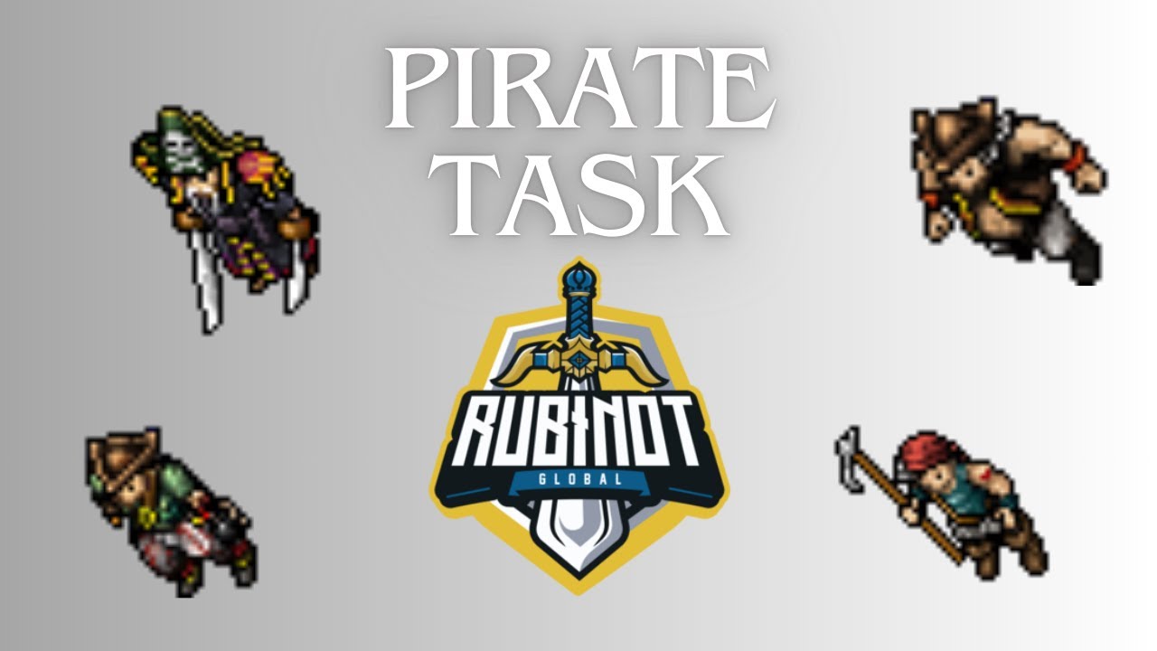 Zerando as TASKS RUBINOT! - Pirate Marauder, Pirate Cutthroat, Pirate ...