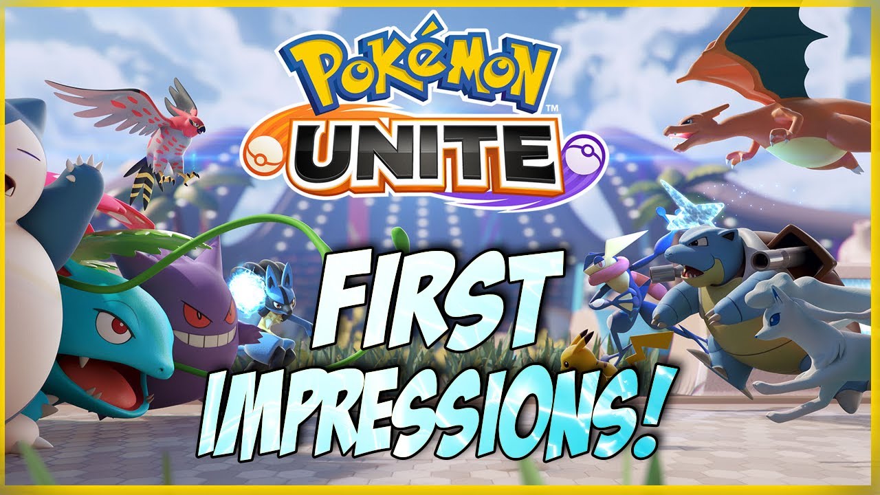 A NEW POKEMON MOBA GAME! FIRST IMPRESSIONS AND THOUGHTS ON POKEMON ...