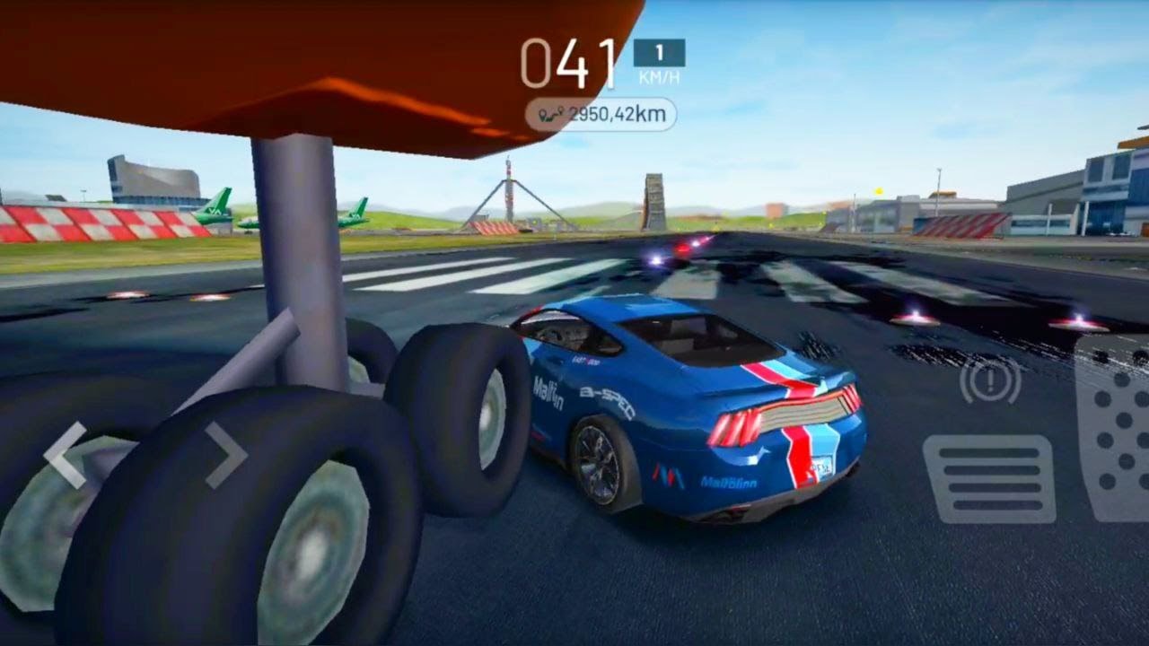 Ford Mustang. Checkpoints. Sport Car Racing Simulator. Car Games ...