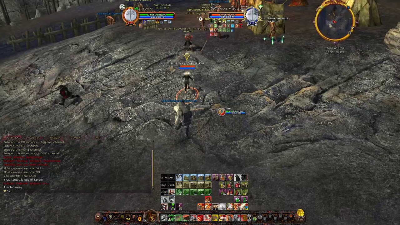 LotRO Ettenmoors creep ： Krahjarn Iron Defender ? - YouTube