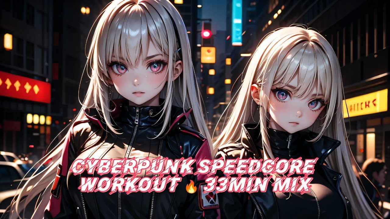 High-Speed Cyberpunk EDM Workout Mix ⚡ | Speedcore Trance for Training ...