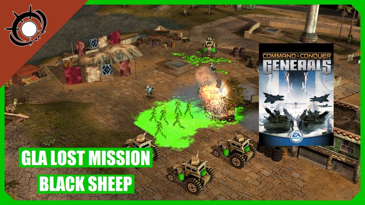 Command & Conquer: Generals - GLA Lost Mission: Black Sheep - YouTube