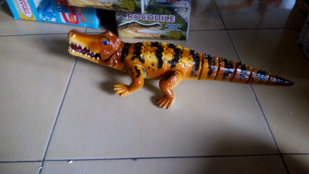 Mainan buaya (pin bbm:5a1dd056) - YouTube