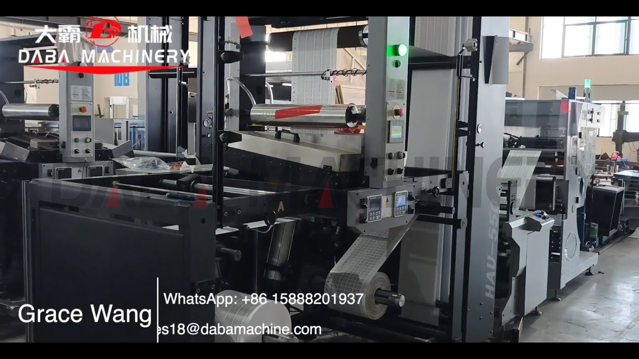 DABA Automatic Non-Stop Butt Splicer And Automatic Turret Rewinder For ...