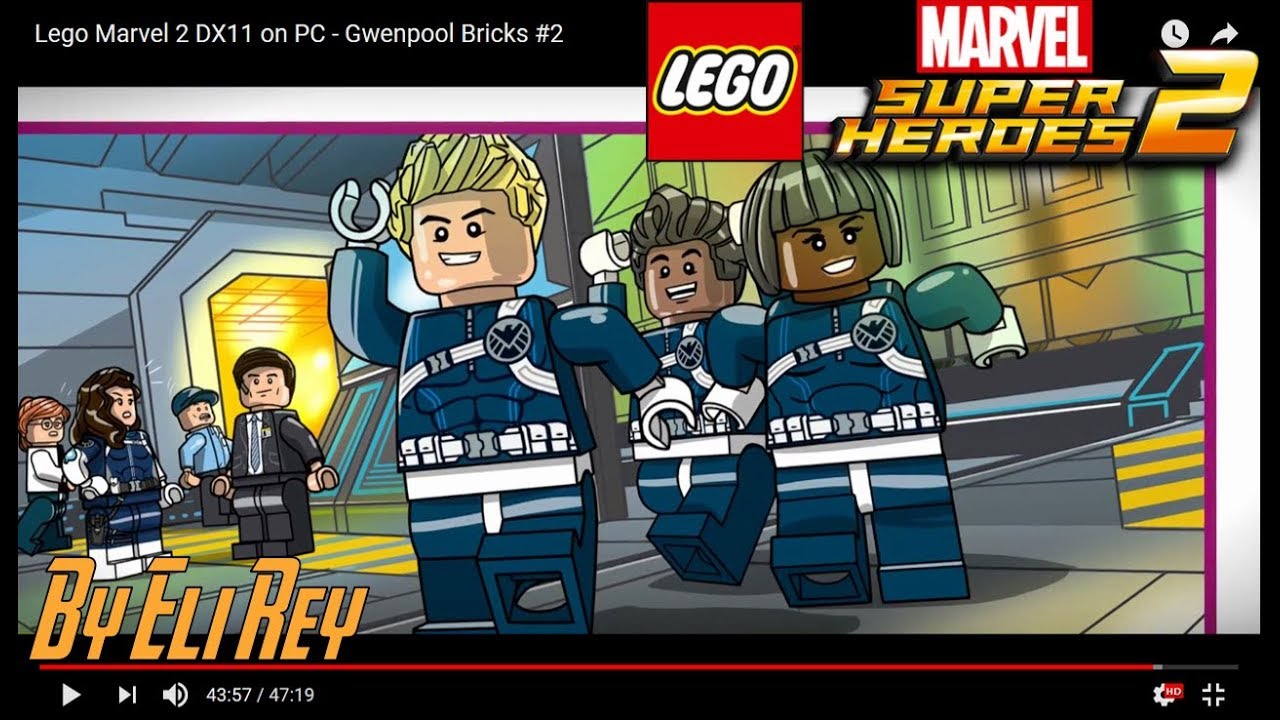 Lego Marvel 2 DX11 on PC - Gwenpool Bricks #2 - YouTube