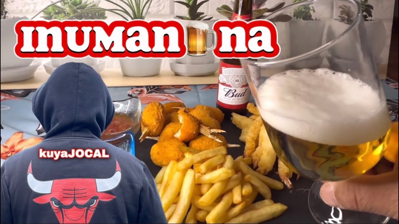 INUMAN NA with kuyaJOCAL #foodplatter #food #beer #delicious - YouTube