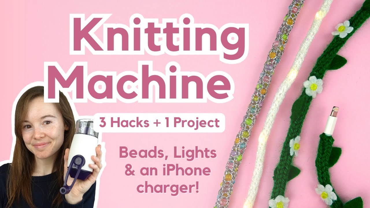 Knitting Machine Hacks & Experiments | French knitting, icord, Prym ...