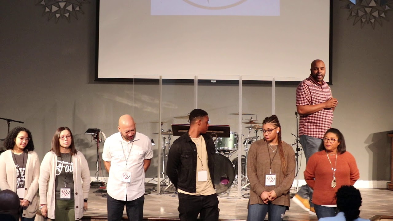 Pastor Ray introduces the team who has been instrumental in the launch ...