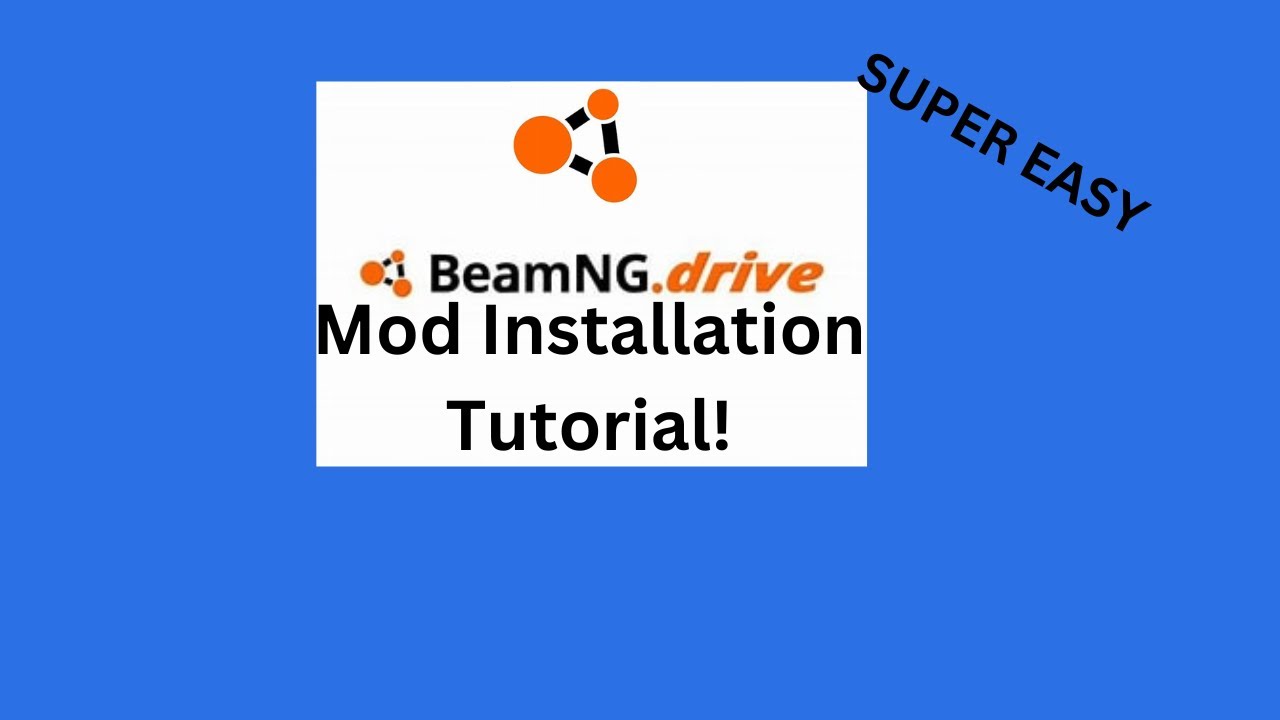 TUTORIAL: How To Install BeamNG.Drive Mods! - YouTube