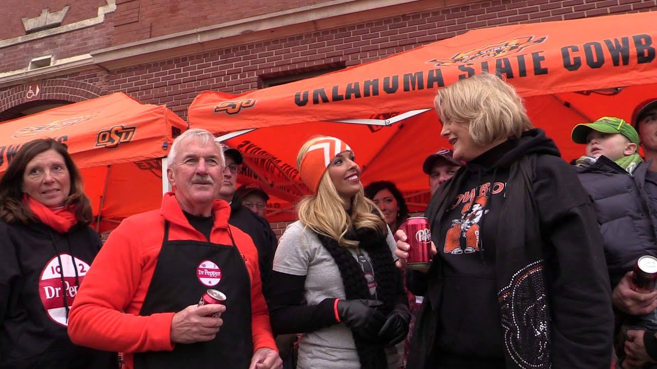 Dr Pepper Tailgates with Aly Akers - Texas vs Oklahoma St. - YouTube