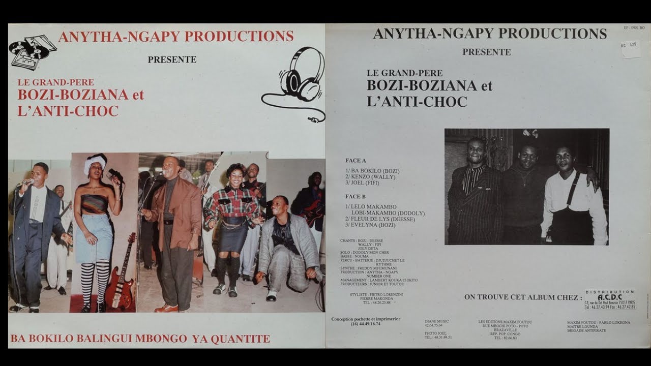 Bozi Boziana & L'Anti Choc - Ba Bokilo Balingui Mbongo Ya Quantite 1989 ...