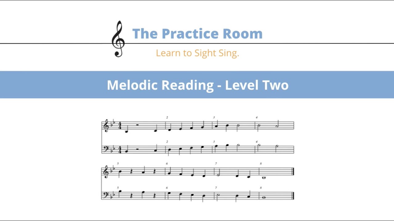 Melodic Reading Level Two : Instructional Lesson - YouTube