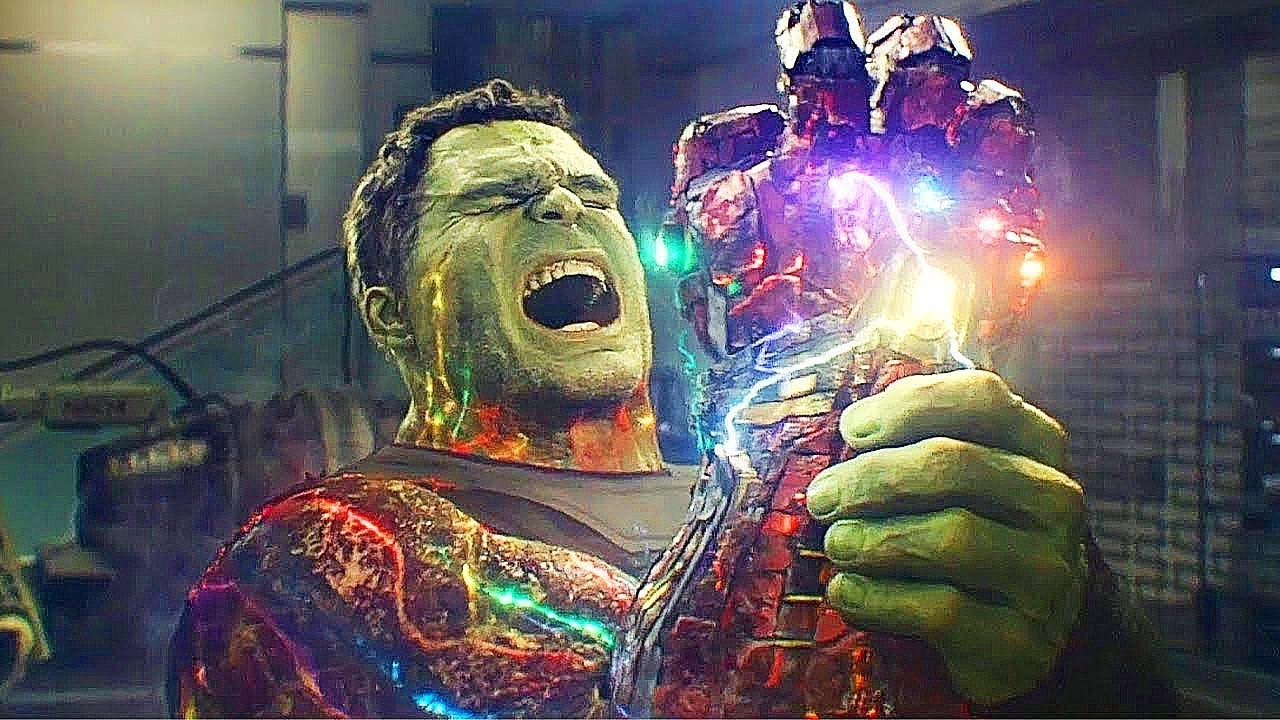 HULK used the INFINITY GAUNTLET and LOST CONTROL as he released the ...