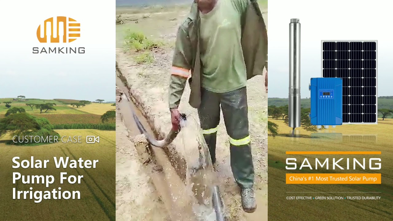 Solar submersible water pumps for agricultural irrigation in Africa ...