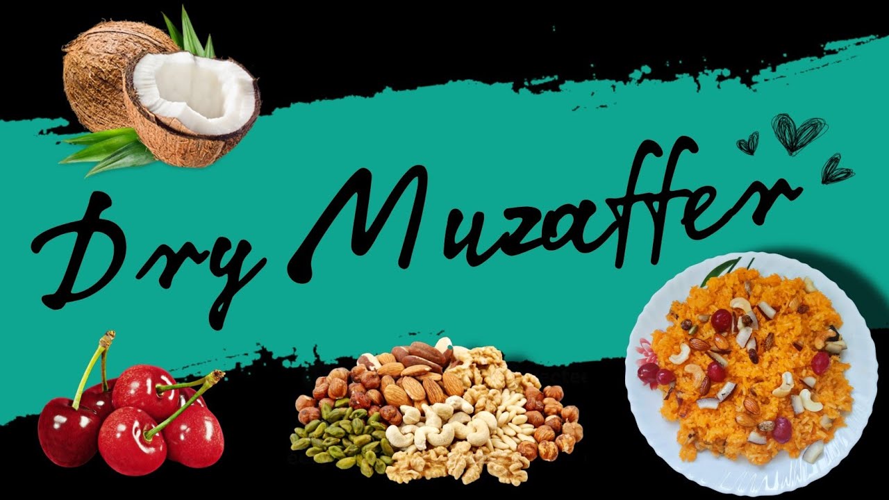 Dry Muzaffar Recipe | Perfect Sweet Treat for Every Occasion! - YouTube