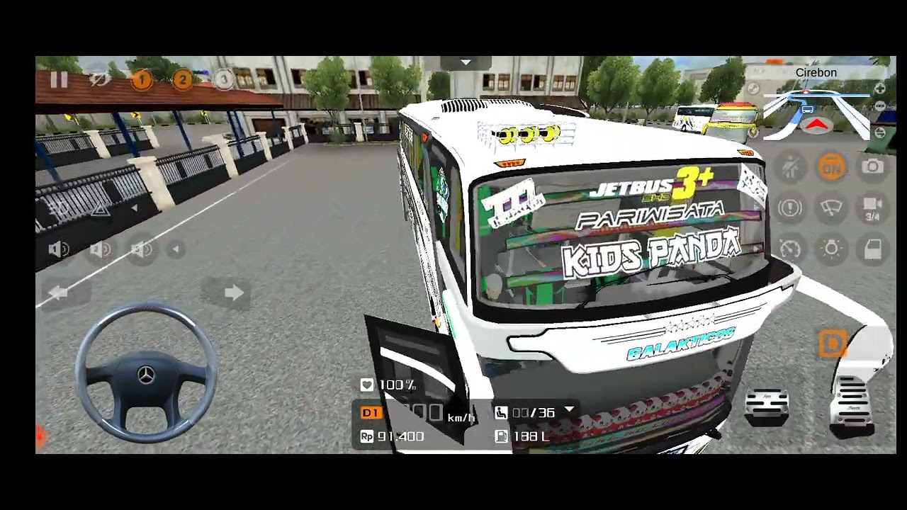 mod bussid jb3 gen3 kids panda corong atas - YouTube