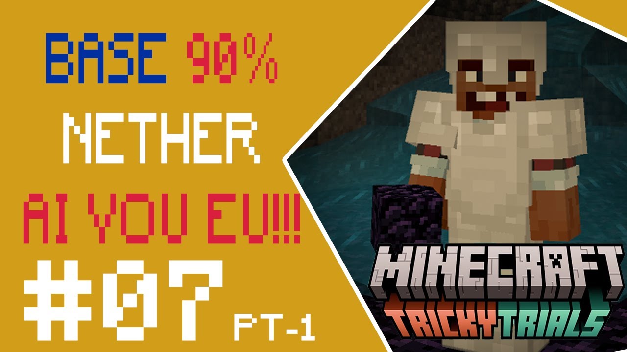 Chegou a Hora de ir ao NETHER no Minecraft Bedrock 1.21 TEMPEST #07 ...