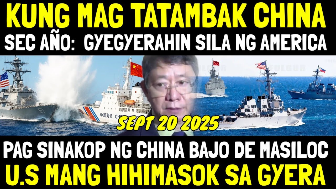 ULTIMATUM NG AMERIKA SA CHINA WAG MAG TAMBAK KUNDI MAG KAKA GULO - YouTube
