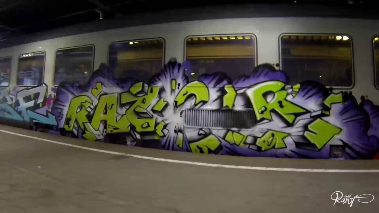Graffiti RAZOR ROUND Vol. 13 - YouTube