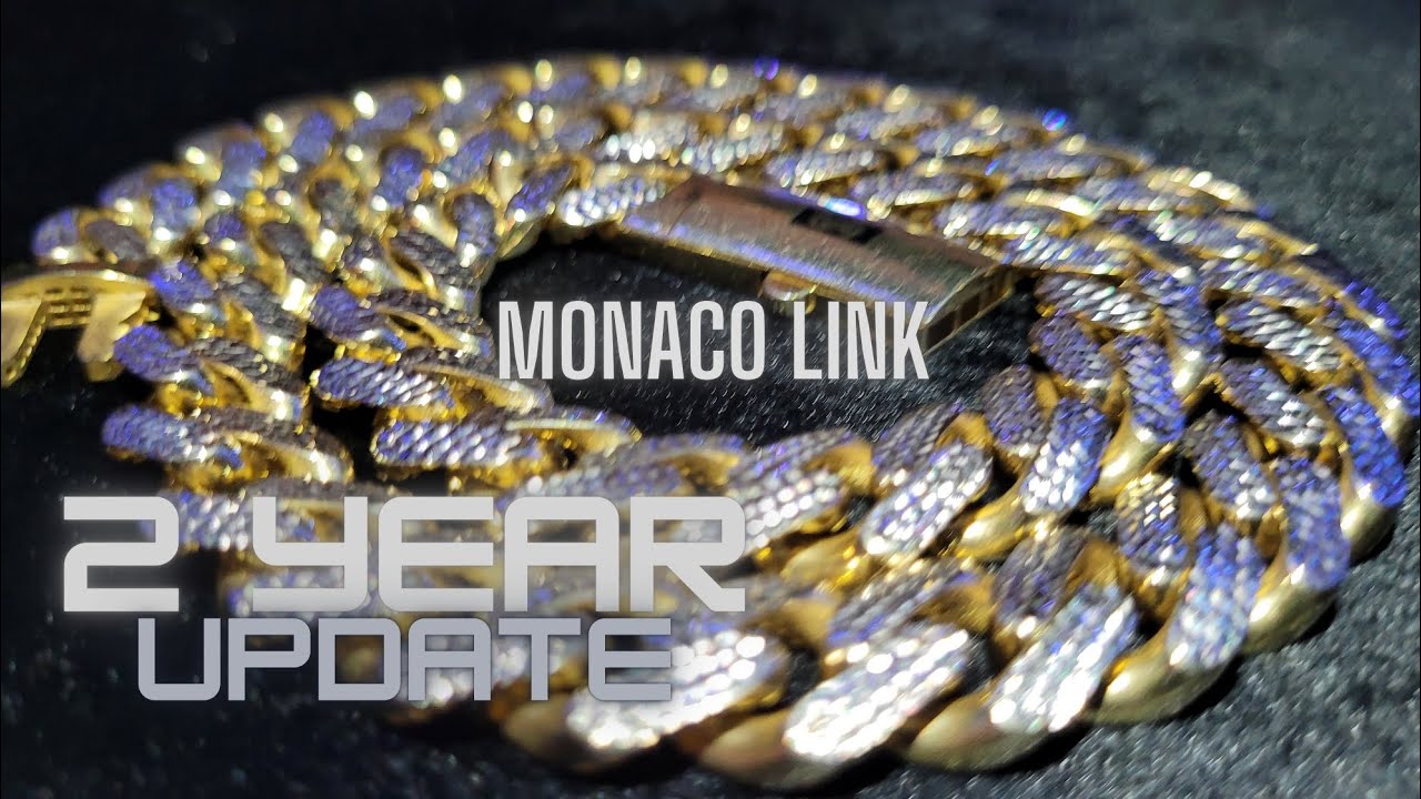 Best Hollow Gold Chain You Can Buy! Monaco Link Chain Update From Bayam ...