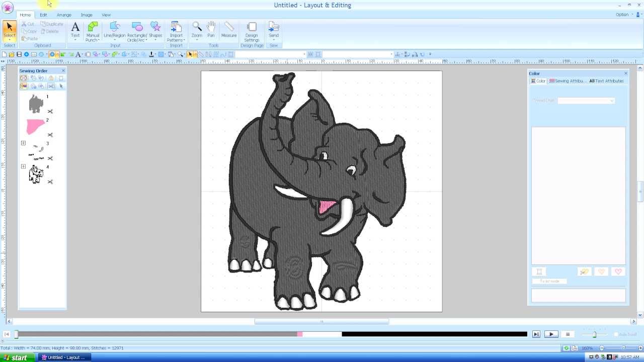 Brother PE Design Next: Pathing (lesson 24) - YouTube