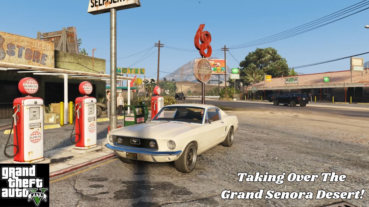 GTA RP #35 - Michael's New Life - Taking Over The Grand Senora Desert ...