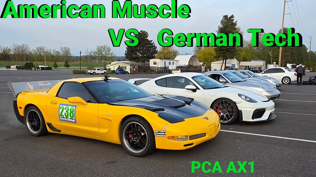 Fastest car of the day, Porsche club autocross #1 - YouTube