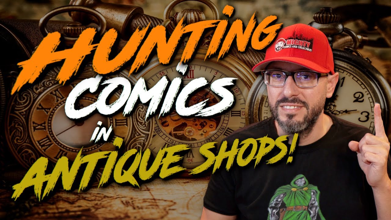 Hunting For Comics in Antique Shops - YouTube