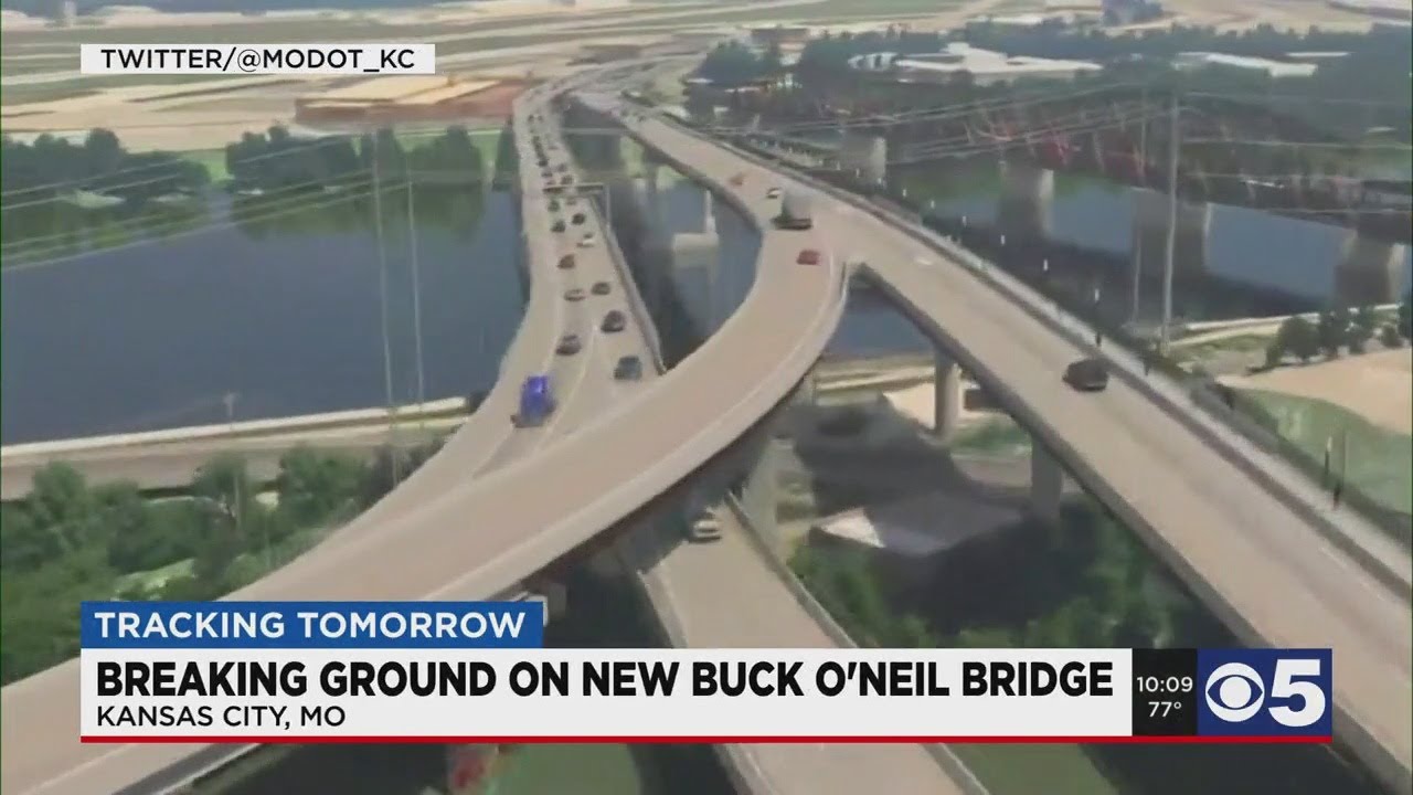 Construction to begin Wednesday on new Buck O'Neil Bridge - YouTube