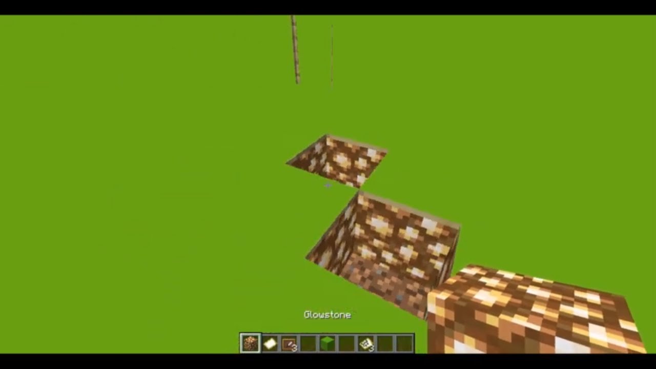 Green-Screen in MINECRAFT? [I'm obsessed with green-screens] - YouTube