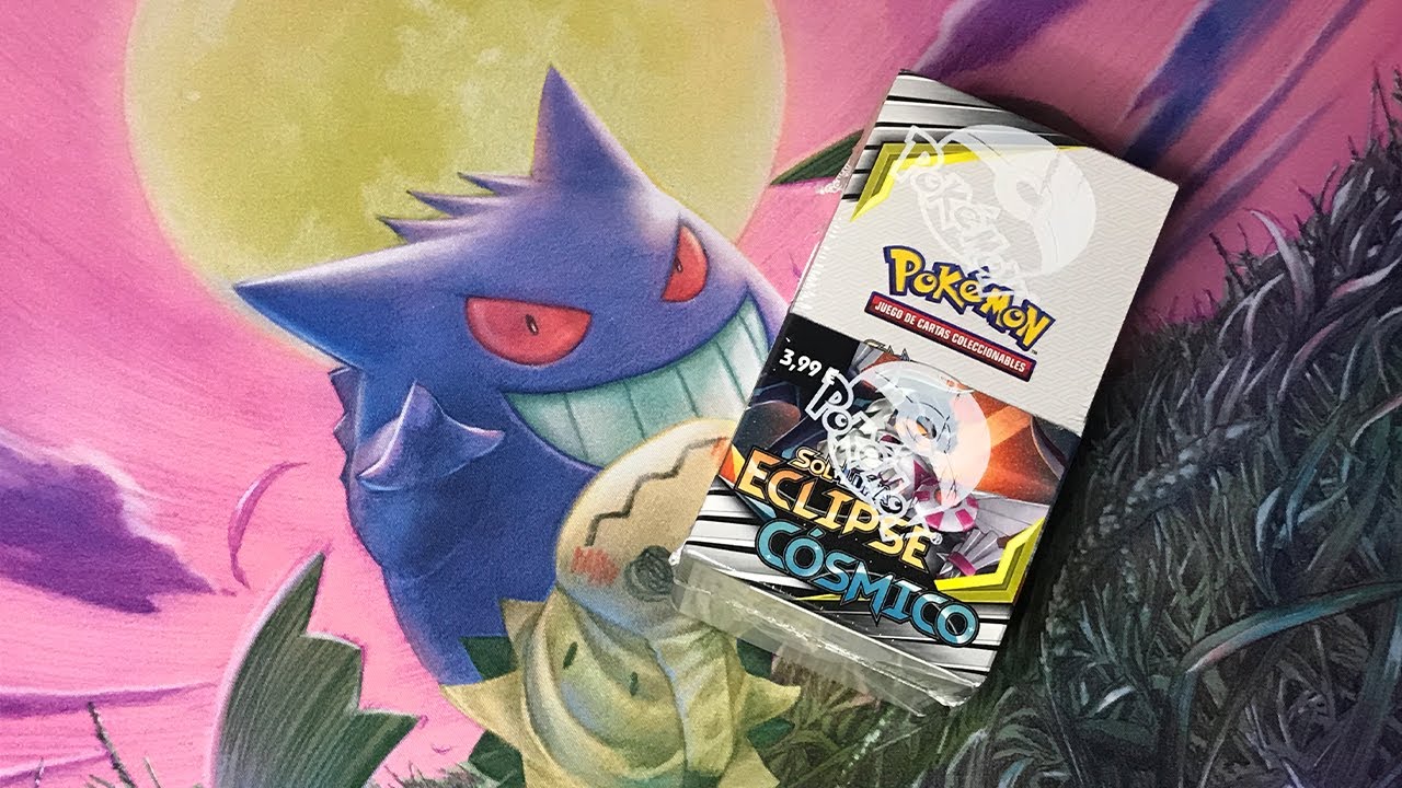 Apertura caja de ECLIPSE CÓSMICO - Pokemon TCG - YouTube
