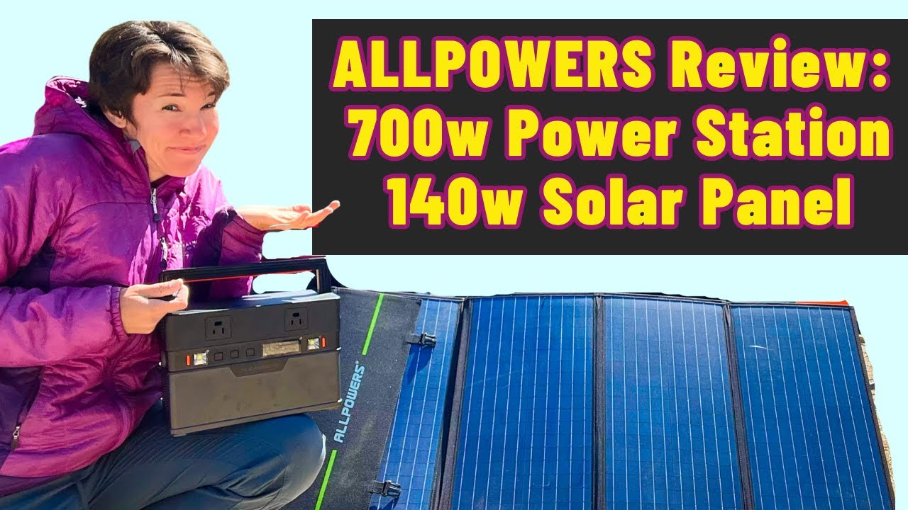 This Tiny Box Packs a Punch! ALLPOWERS 700w Portable Power Station and ...