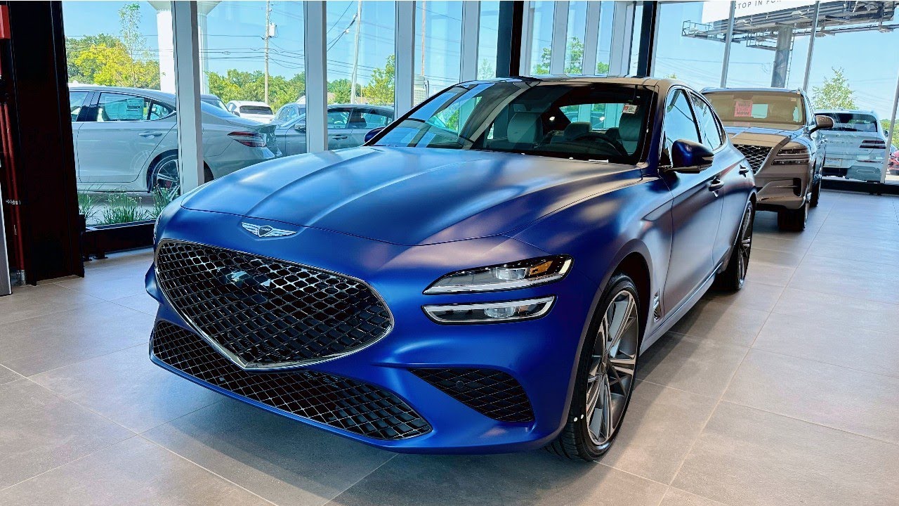 2025 Genesis G70 In-Depth Interior & Exterior Walk-around - YouTube