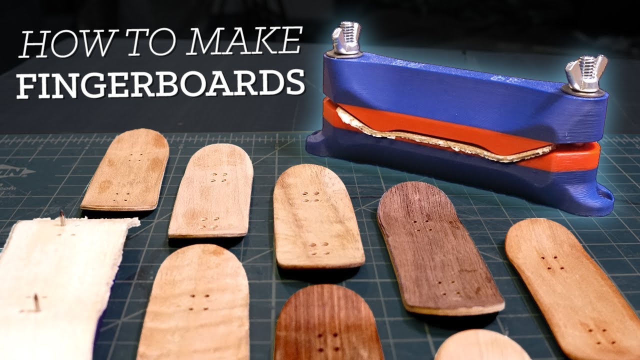 How to Make Professional, Custom Fingerboard Decks - YouTube